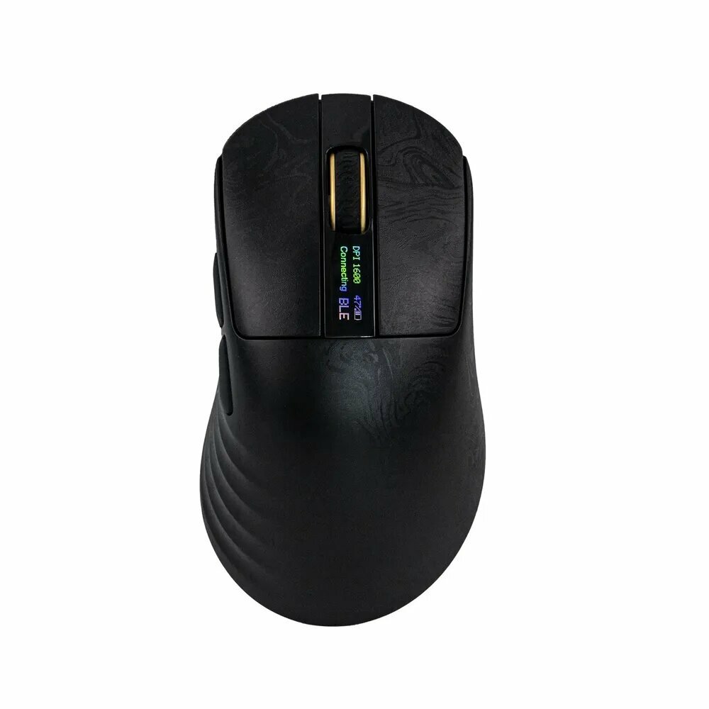 EPOMAKER Игровая мышь беспроводная EPOMAKER Carbonis Version-Black Gold, черный, золотой
