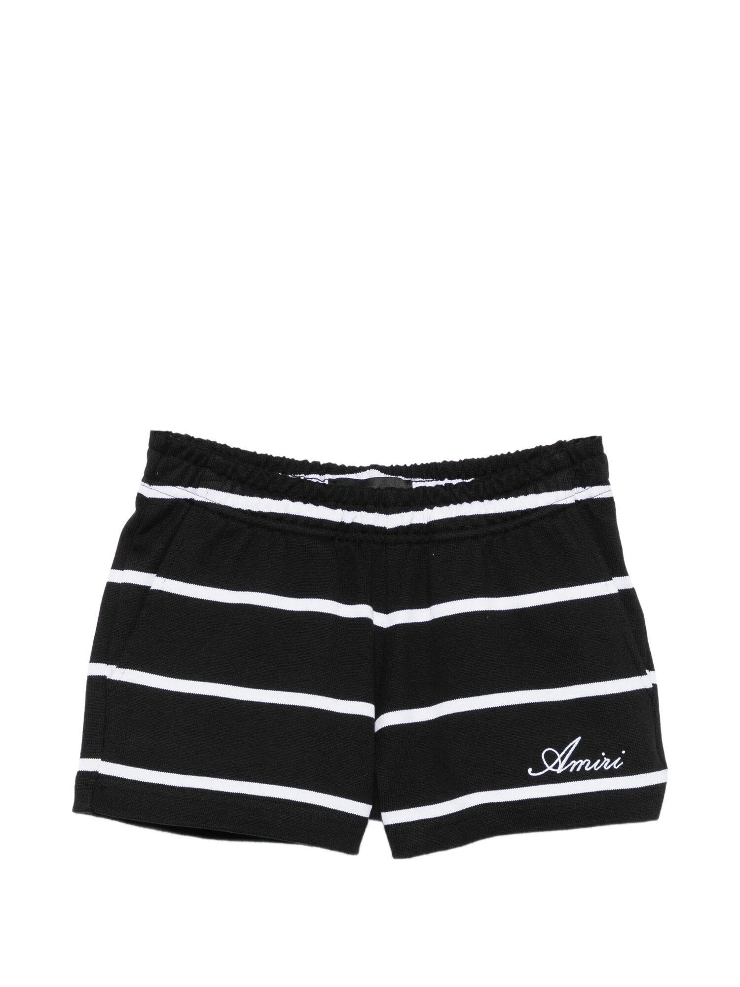 Шорты Striped logo-embroidered shorts