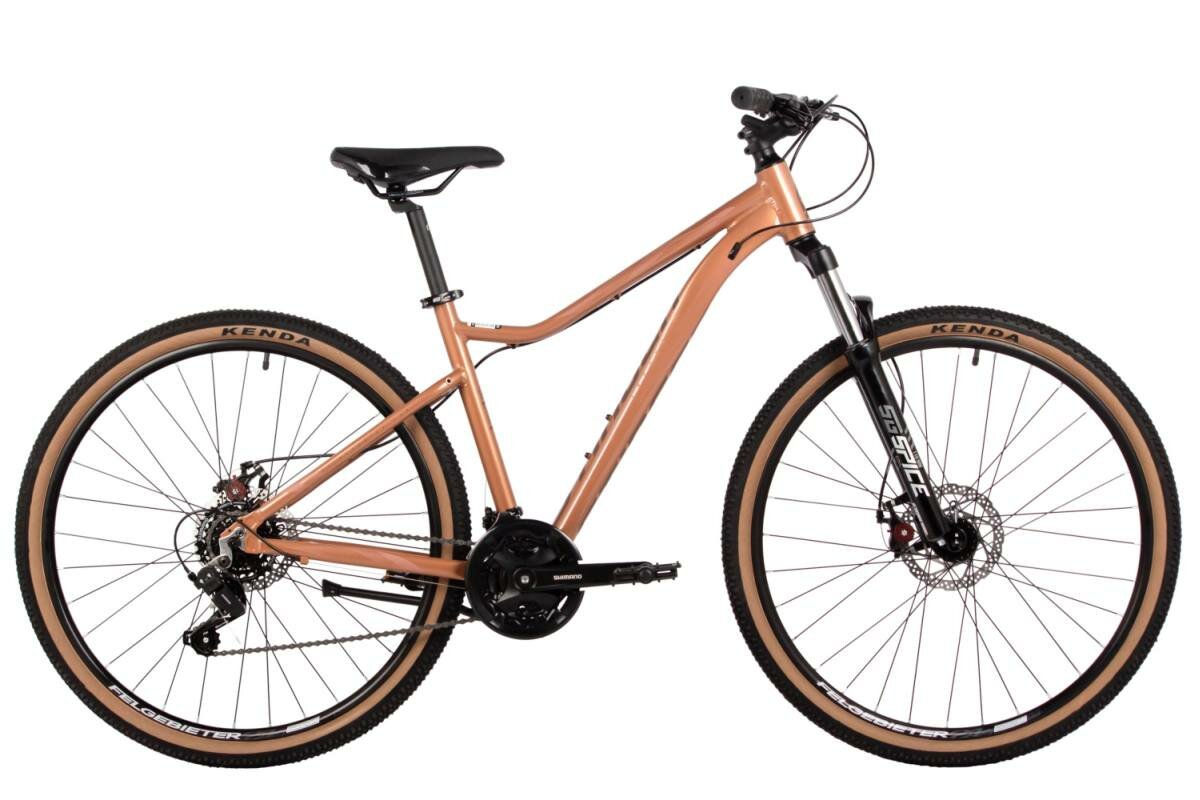 Велосипед STINGER 27.5" LAGUNA бежевый,27AHD. LAGUNA. MDBG5