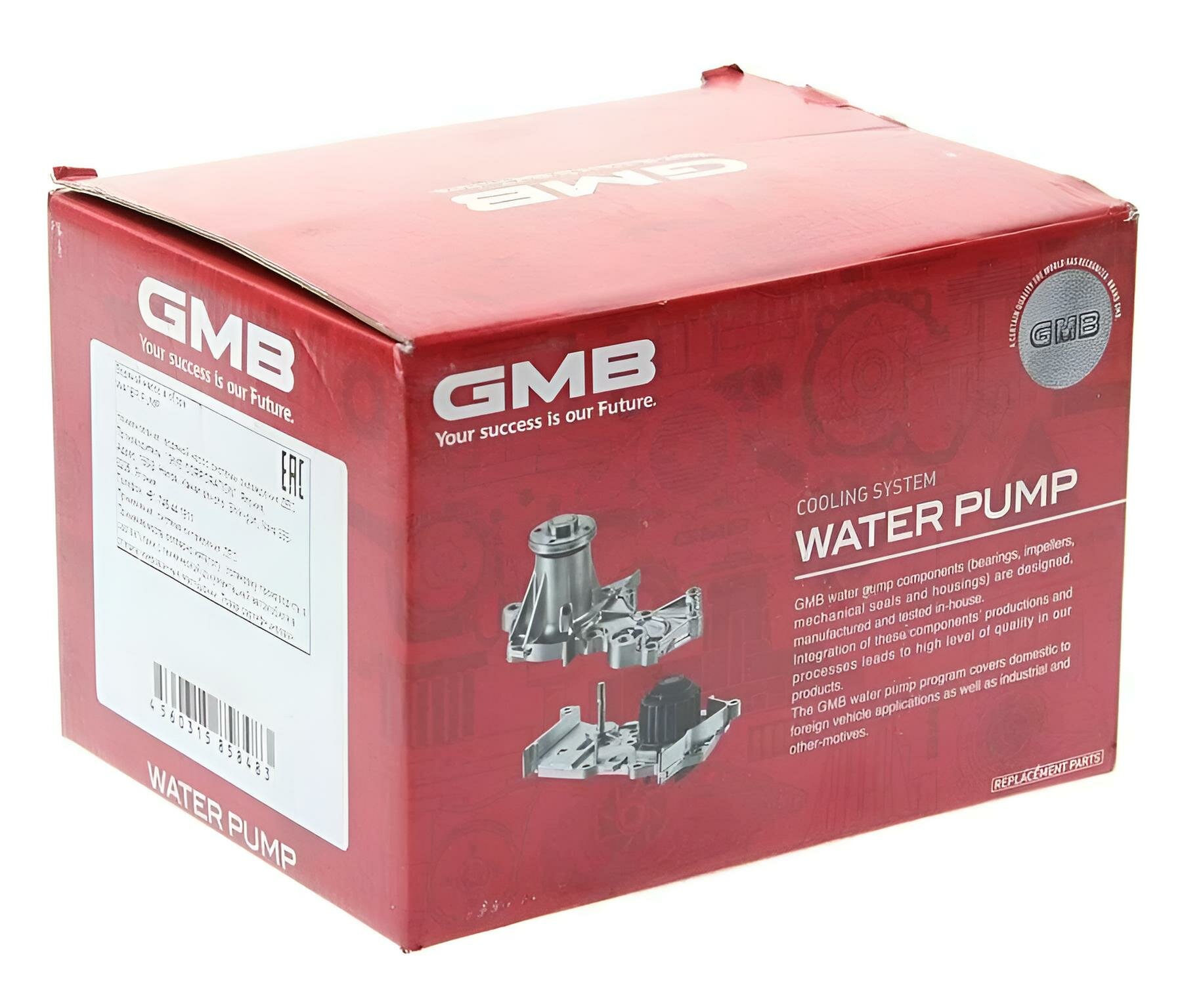 Помпа водяная GMB GWT95A , деталь системы охлаждения двигателя