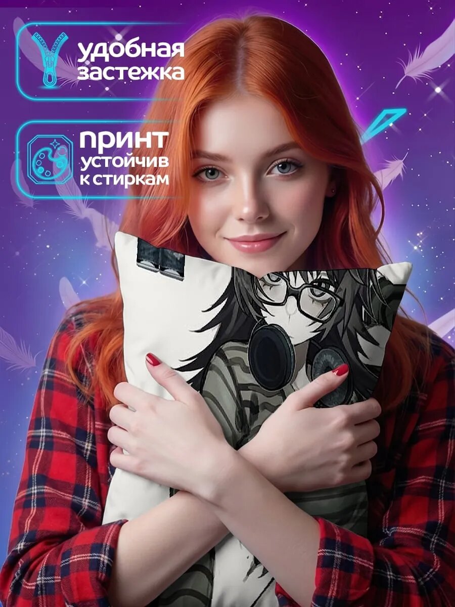 Подушка дакимакура Девушка Roblox — фото 1
