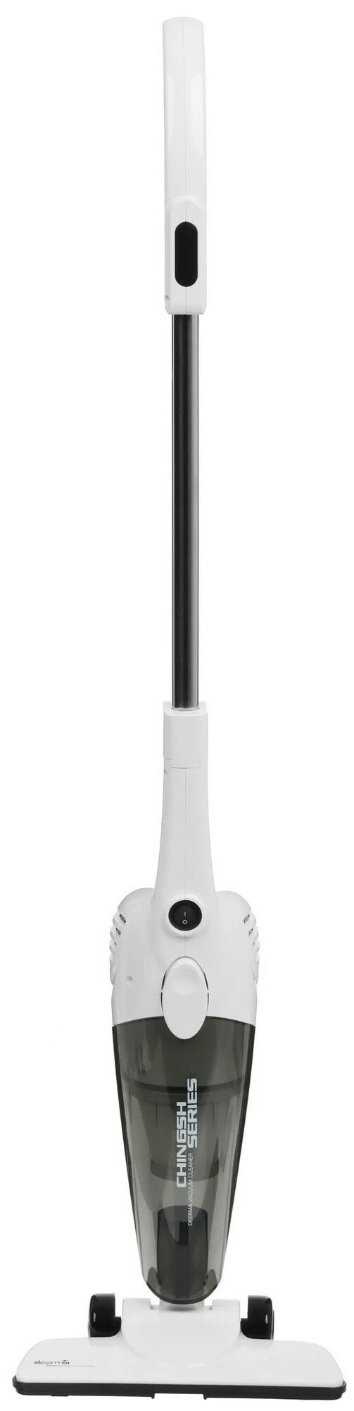 Пылесос вертикальный ручной Deerma Combo DX118C, сухая уборка, 600 Вт, белый
