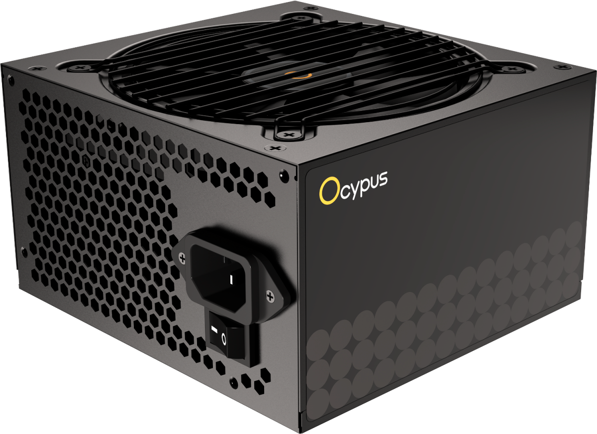 Блок питания Ocypus Gamma P550, 550W, APFC, 80+, 120mm Fan (P550-W) черный