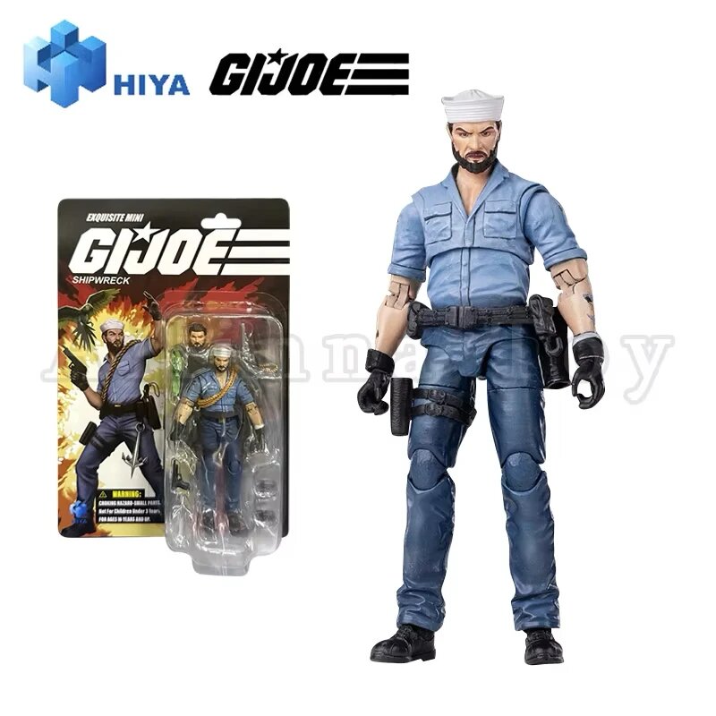 Фигурка HIYA 1/18 G.I.Joe Shipwreck 4 дюйма