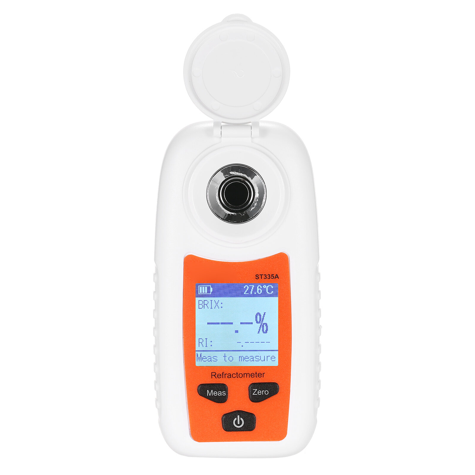Smart Sensor ST335A ЖК-дисплей цифровой рефрактометр Портативный портативный портативный портативный портативный ручной работы с медовым рефрактометром ATC Процентный тестер сахар. Детектор сахар