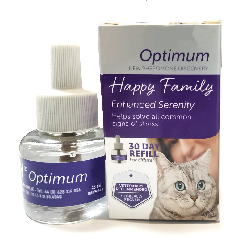 Диффузор Optimum Cat с феромонами, для коррекции поведения, 48 мл