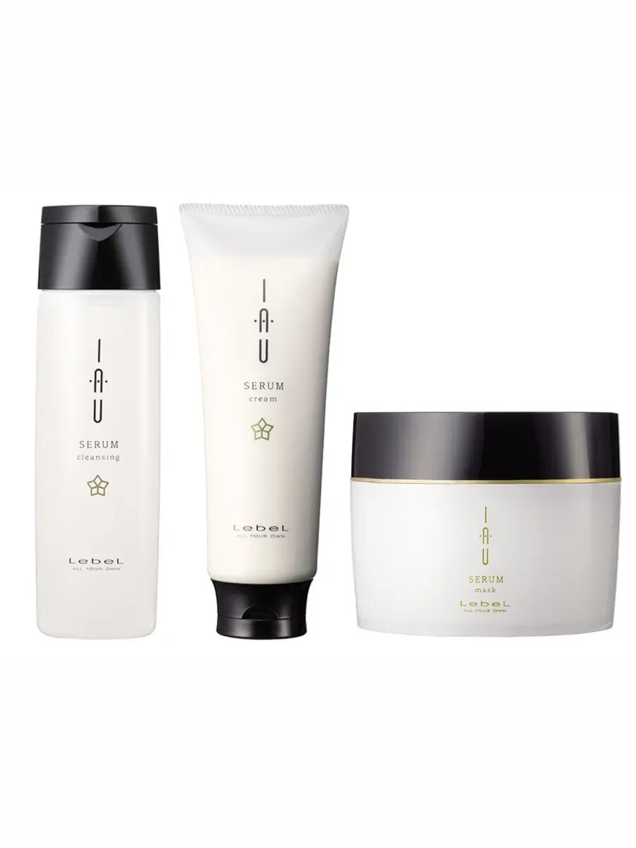 Lebel Набор для увлажнения волос IAU Serum Trio