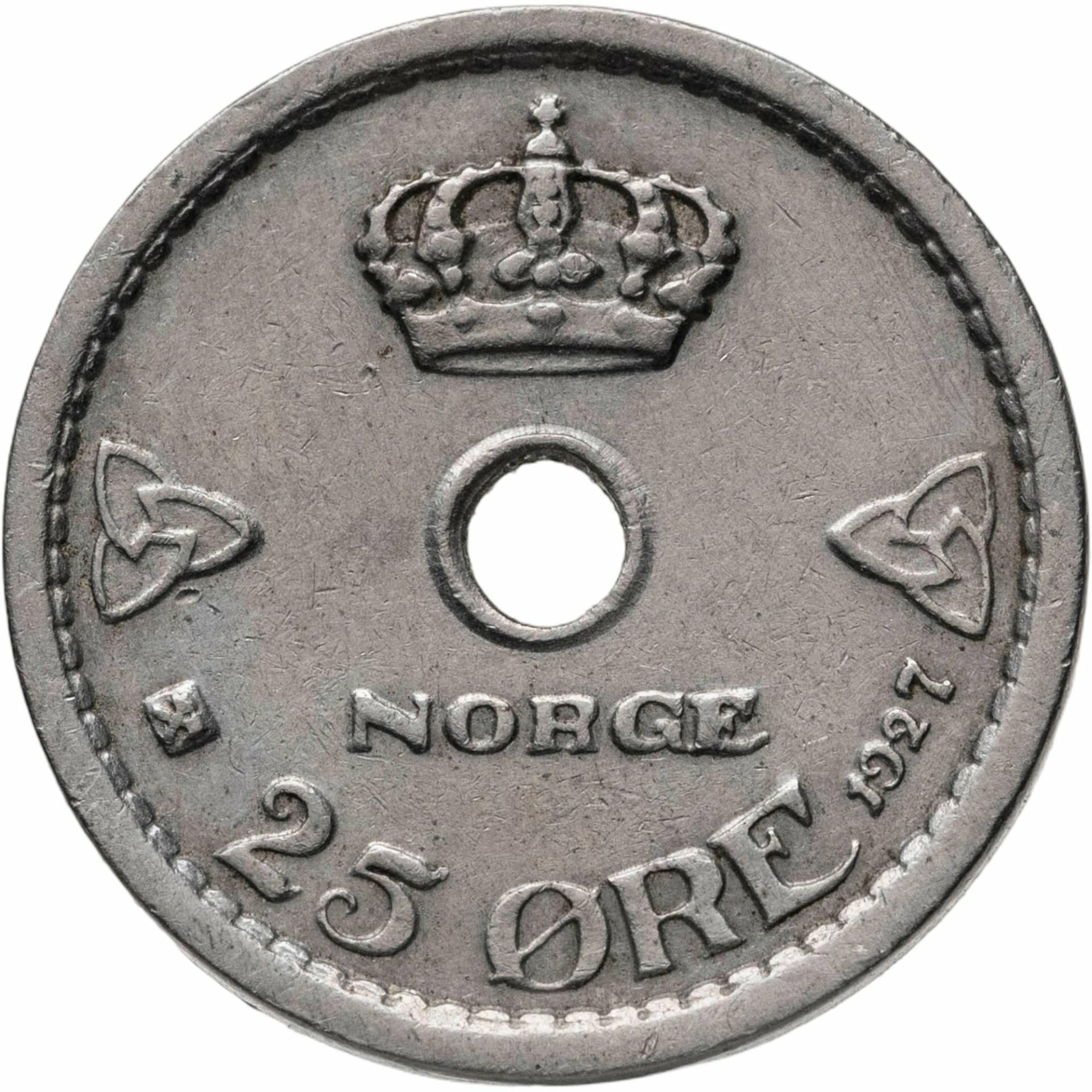 Норвегия 25 эре (ore) 1927