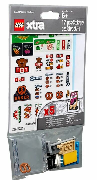 Конструктор LEGO Xtra 853921 Дополнительные элементы LEGO: наклейки
