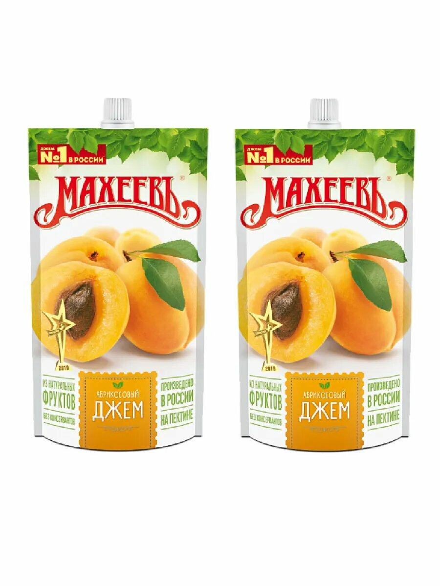 МахеевЪ Джем Абрикосовый, 300г, 2 уп
