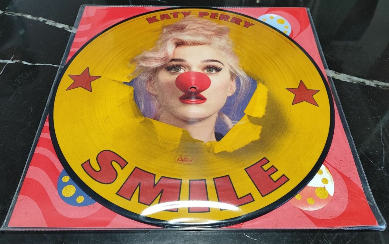 Katy perry - Smile (Ltd. Picture Disc Vinyl), виниловая пластинка.