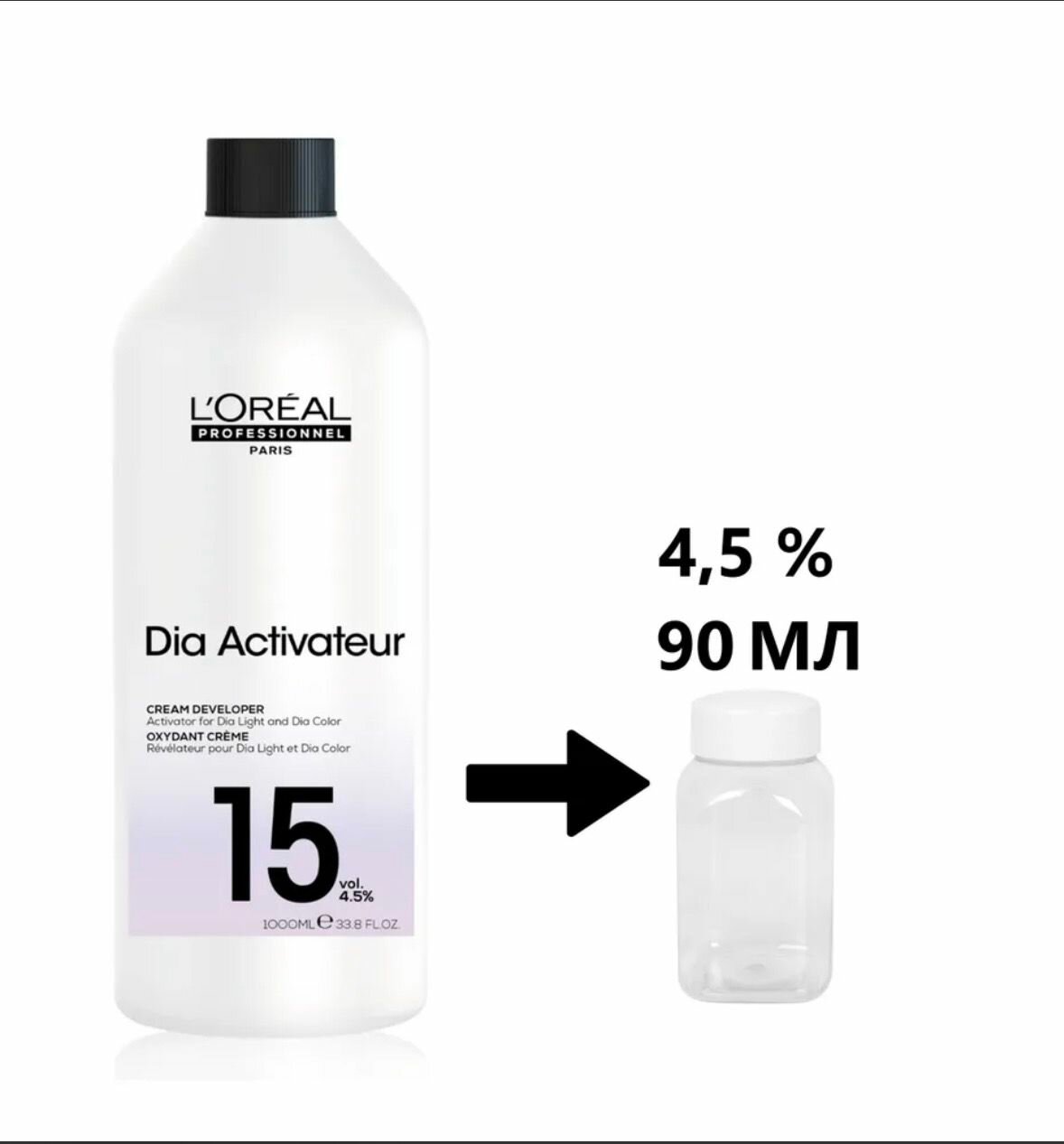 Loreal Dia 4,5% Оксид 90мл