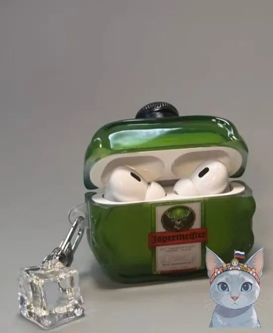Чехол На AirPods 4 С Принтом Егерьмейстер J germeister AirPods 4