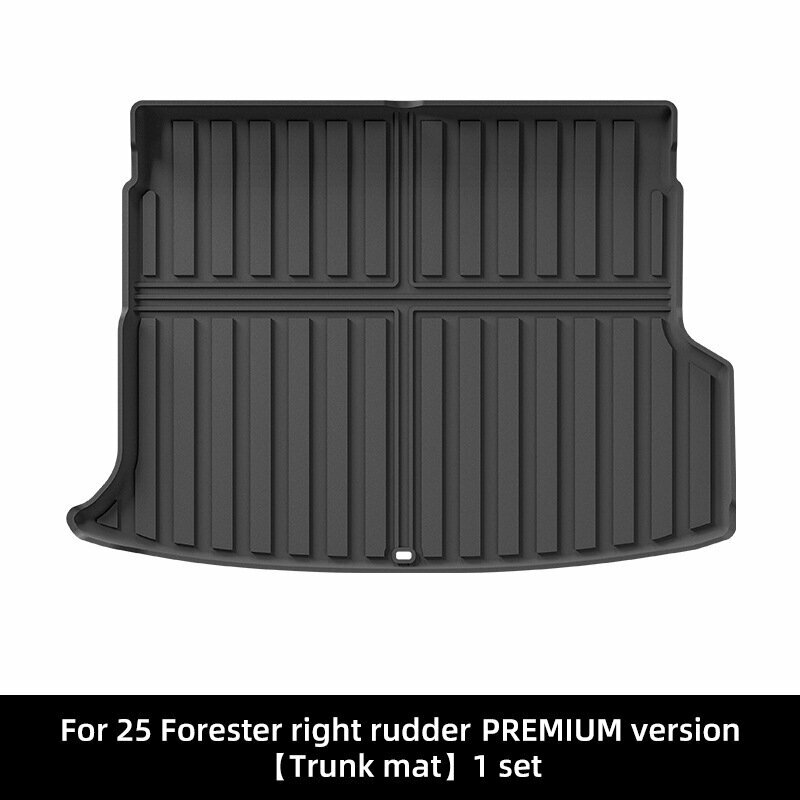 25 Subaru Forester Топливная задняя грузовая коврик из ТПЭ для правостороннего руля PREMIUM