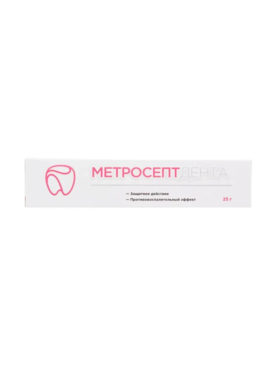 МетроСепт Дента Гель для десен 25 г 1 шт