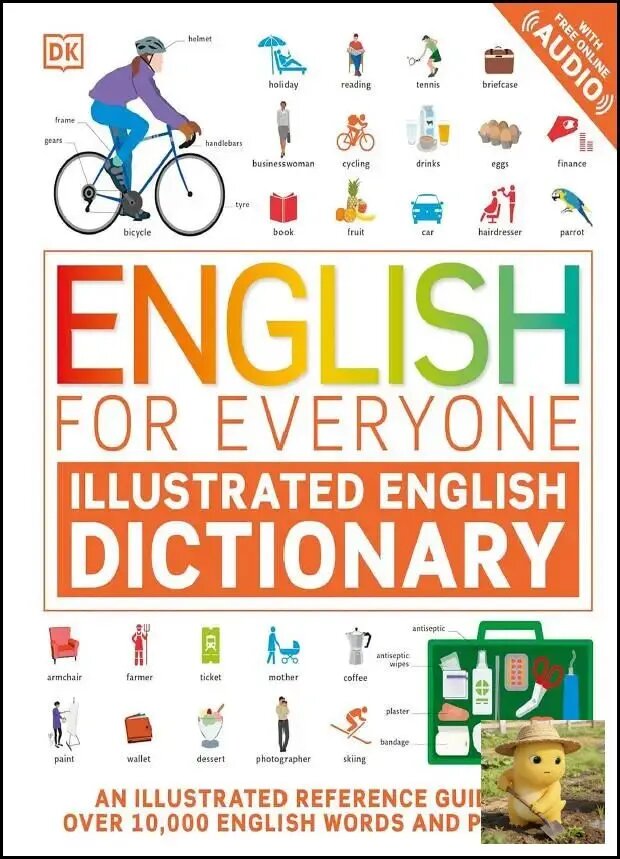 English for Everyone Illustrated English Dictionary DK Vocabulary Learning Paperback Book