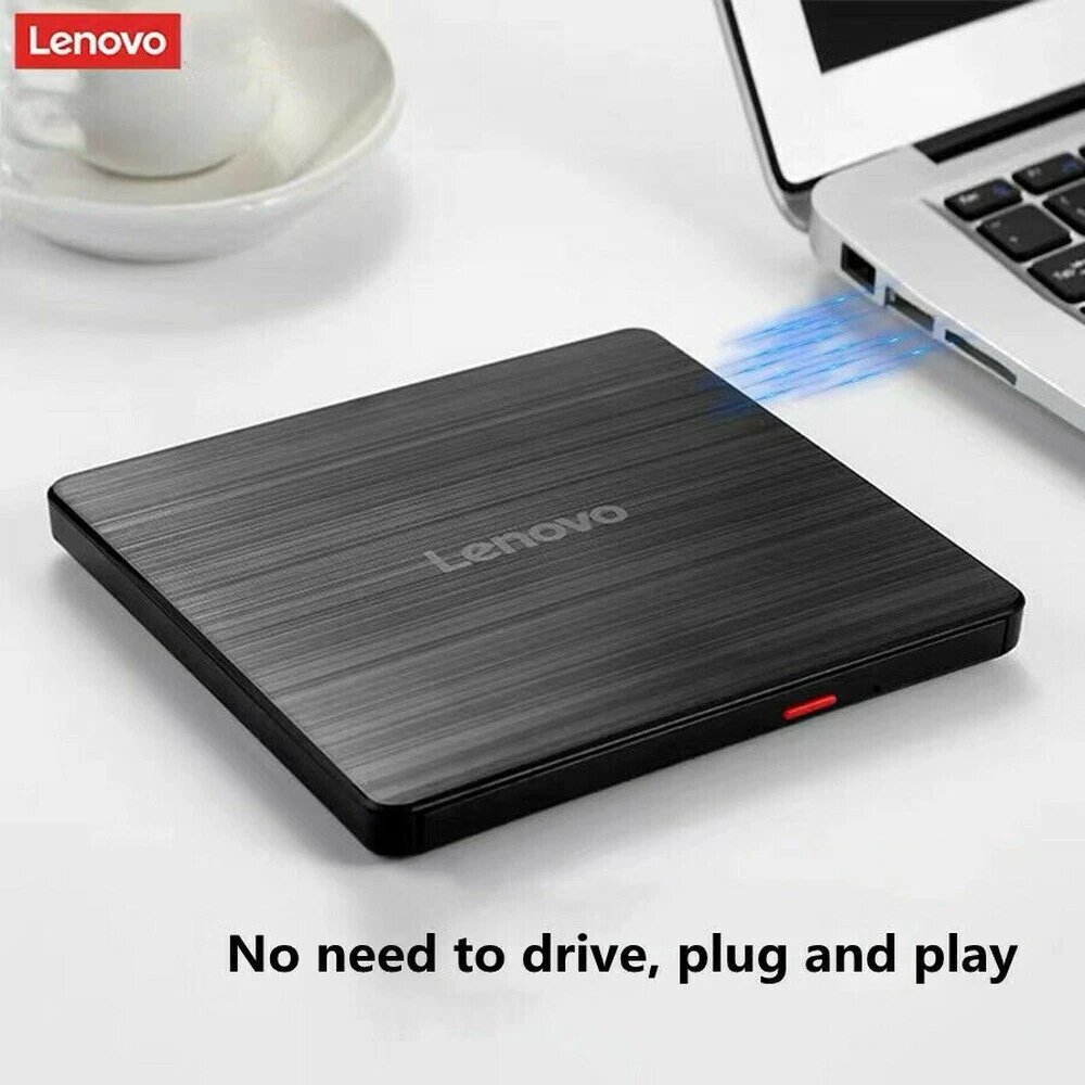 Lenovo GP70N Внешний диск/DVD USB2.0, Оптический плеер горелки для ноутбука ПК