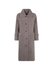 Пальто BETTA CORRADI Button-up teddy coat, размер 44, серый