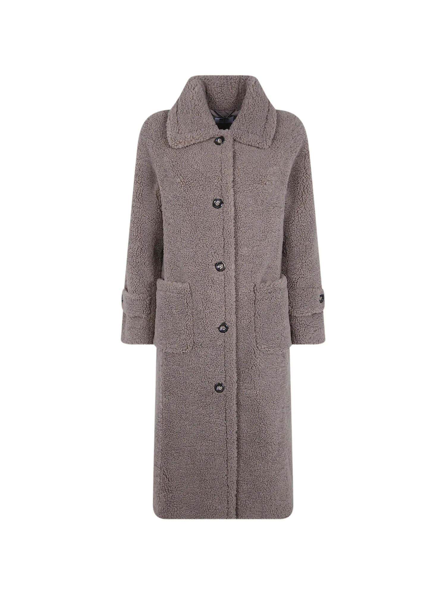 Пальто Button-up teddy coat