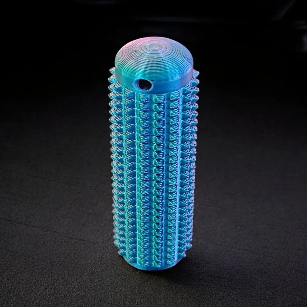 Голубой тактильный брелок Bumpy Grippie Stim, style D