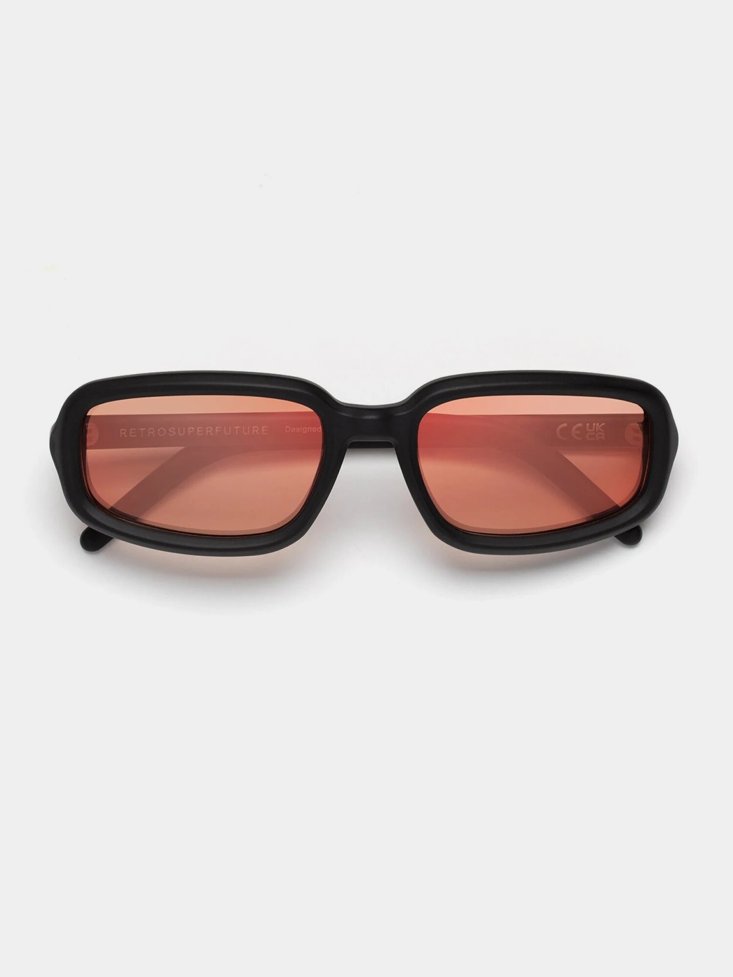 Очки RETROSUPERFUTURE Troll Black Matte, Черный, One size