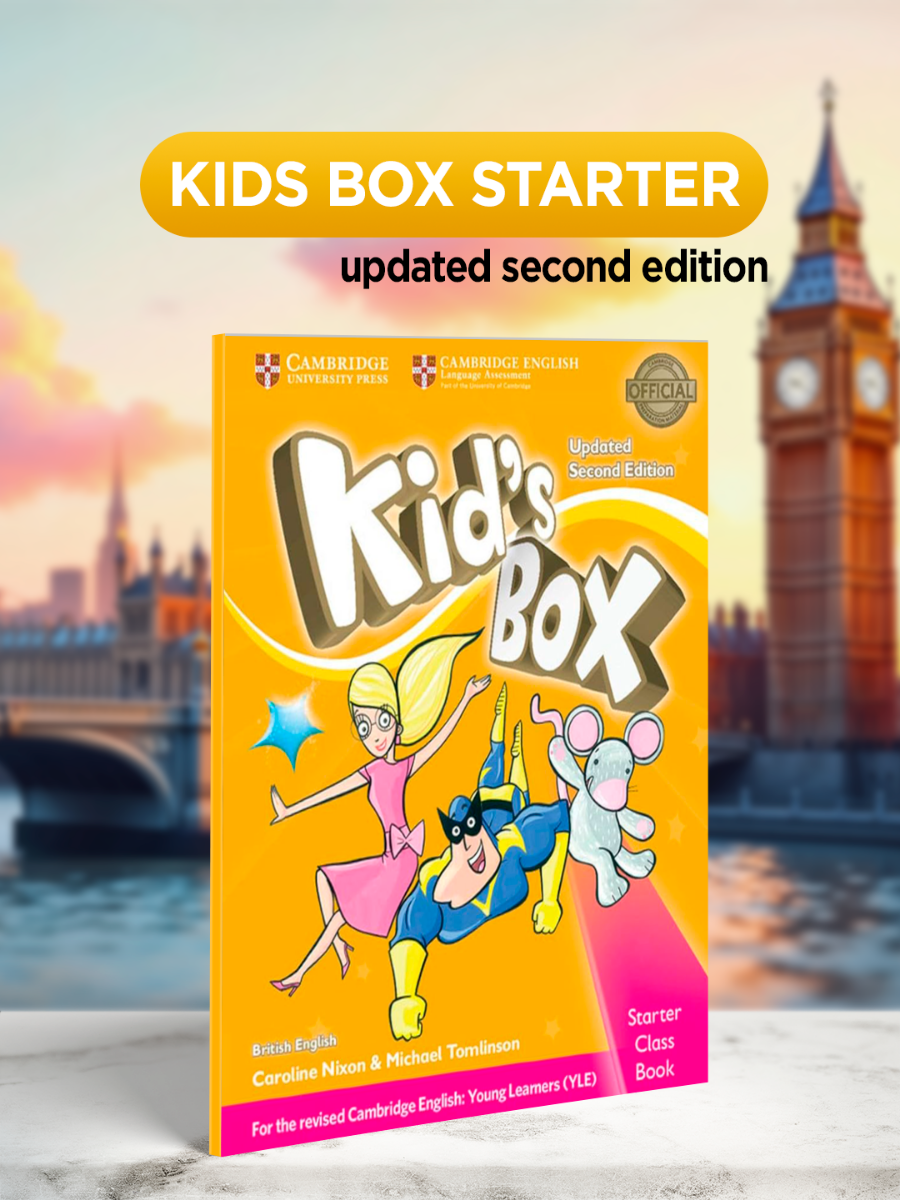 Kid's Box (Updated Second Edition) Starter Class Book with CD-Rom / Учебник + CD