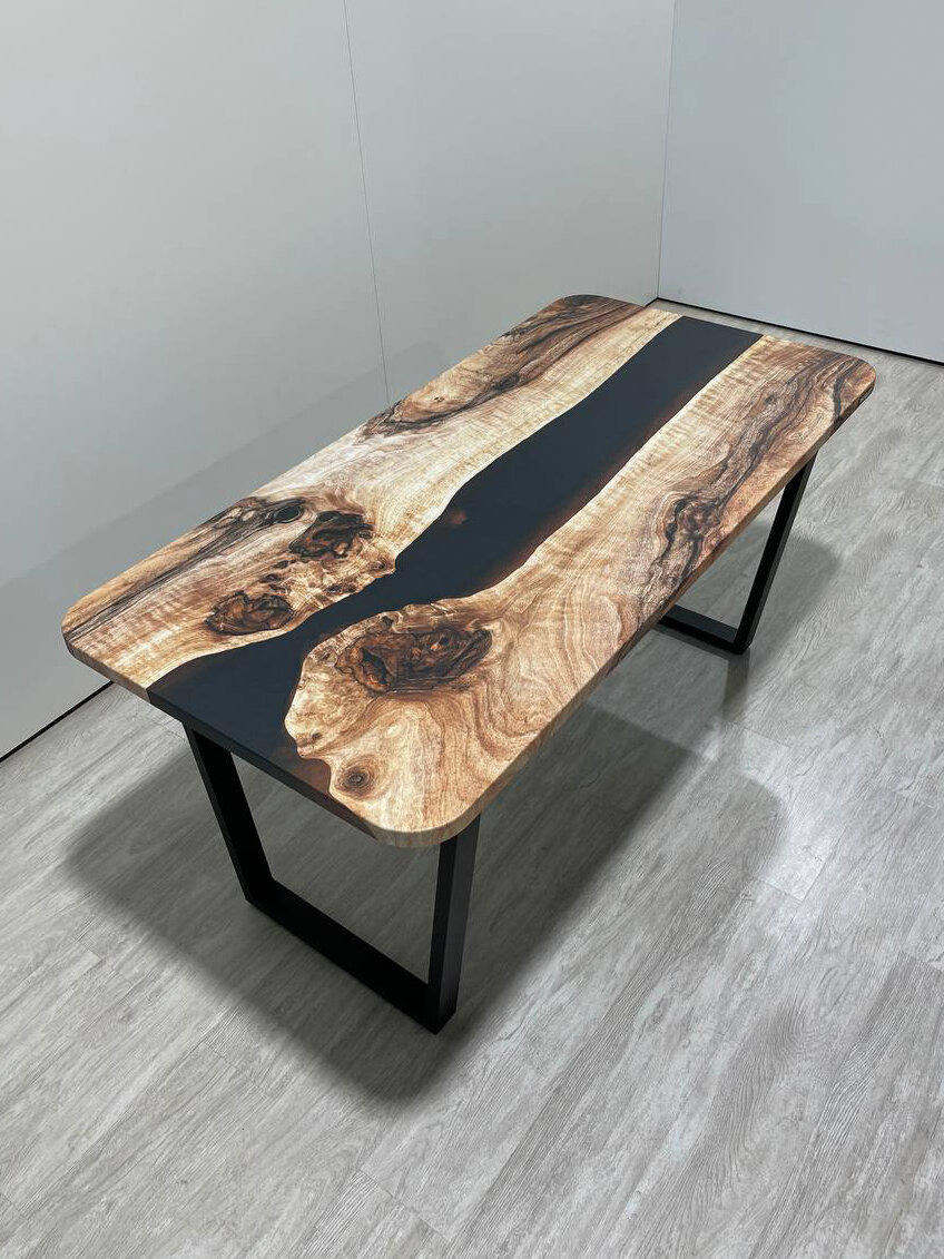 Стол письменный прямоугольный дизайнерский лофт THETABLE RU 160х80 3.25/2.1