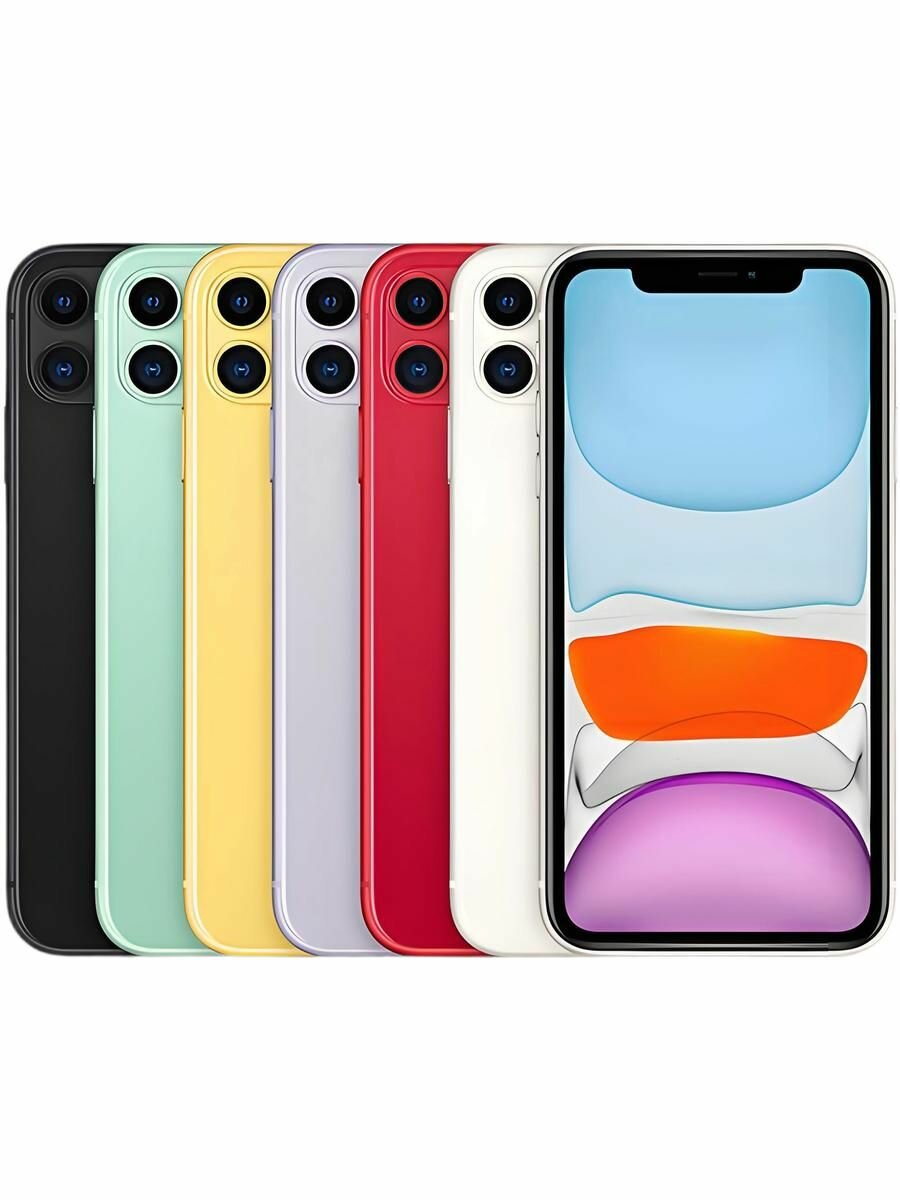 Восстановленный Apple Смартфон iPhone 11 Global 4/64 ГБ, Nano-SIM
