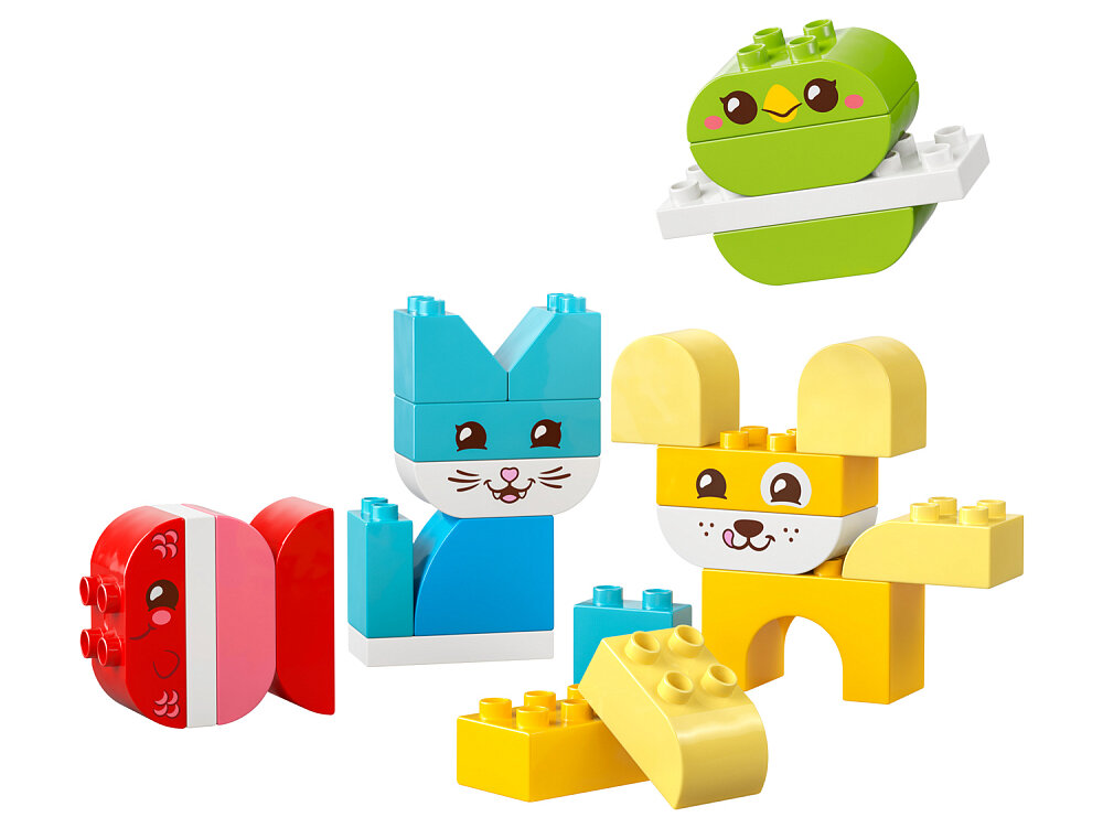 Конструктор LEGO DUPLO 10477 Конструктор Милые питомцы, 3в1