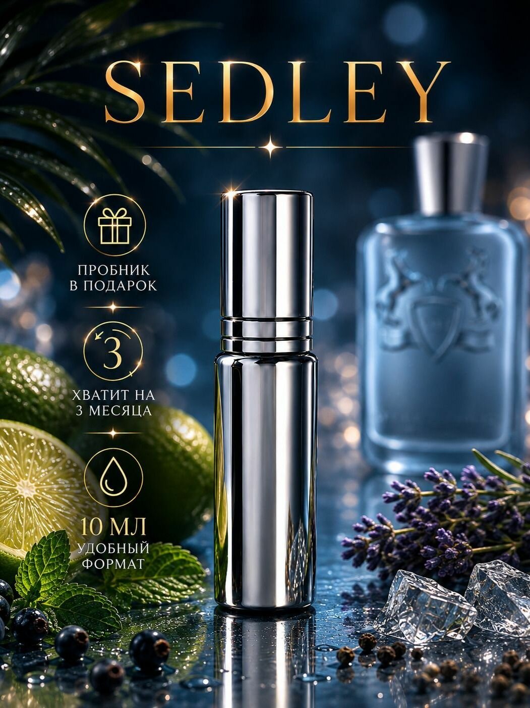 Духи Sedley 10 мл, DAR Perfum