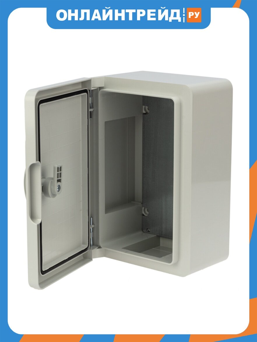 Корпус пластиковый Rexant ЩМПп 300х200х130 мм с монтажной панелью ABS УХЛ1 IP65 11-0400