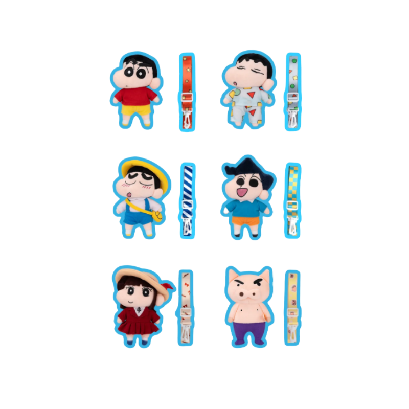 POP MART Герои Crayon Shin chan с динамиком, одна коробка-сюрприз