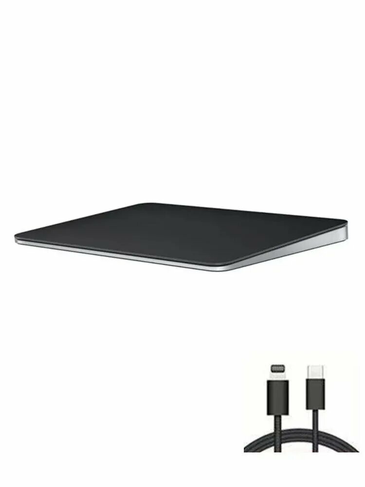 Apple Мышь беспроводная Apple Magic Trackpad Беспроводная мышь USBC -Lightning , черная, темно-бордовый, серый