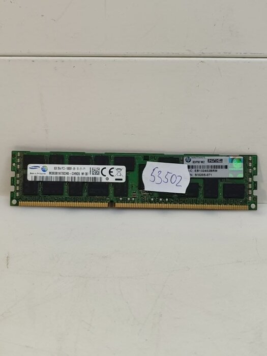 Оперативная память серверная Samsung DDR3 8Gb 10600R M393B1K70CH0