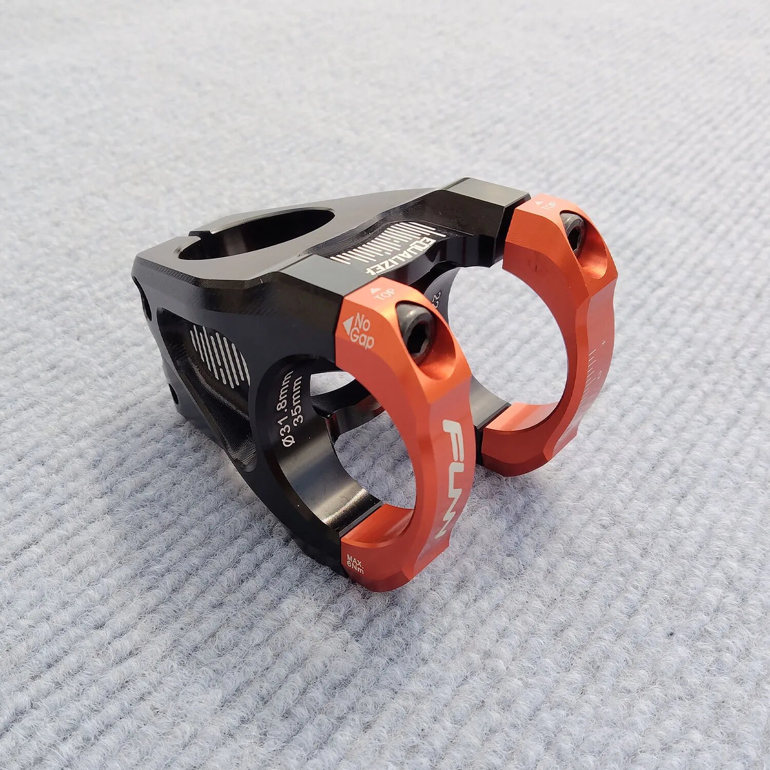FUNN Equalizer Stem 31.8 мм черный оранжевый Orange 31.8mm