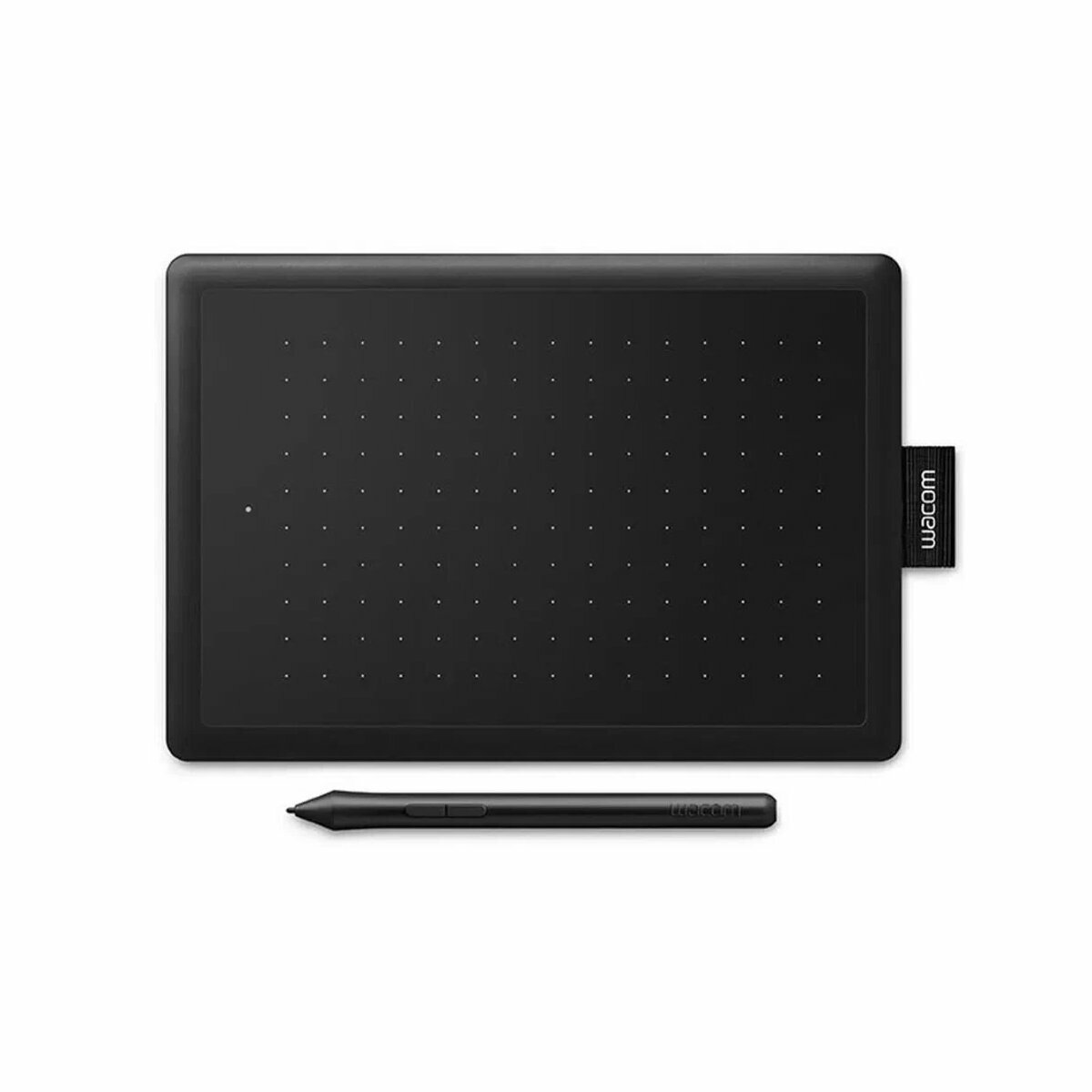 Графический планшет One by Wacom 2 Small CTL-472-S, A6, черный/красный