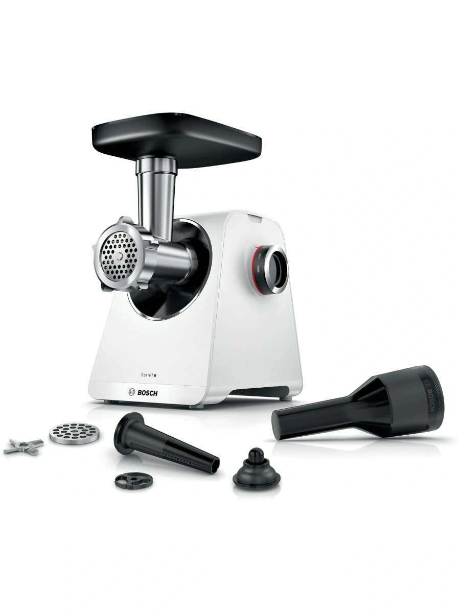 Мясорубка Bosch MFWS607W 2100Вт 3.5кг/мин белый