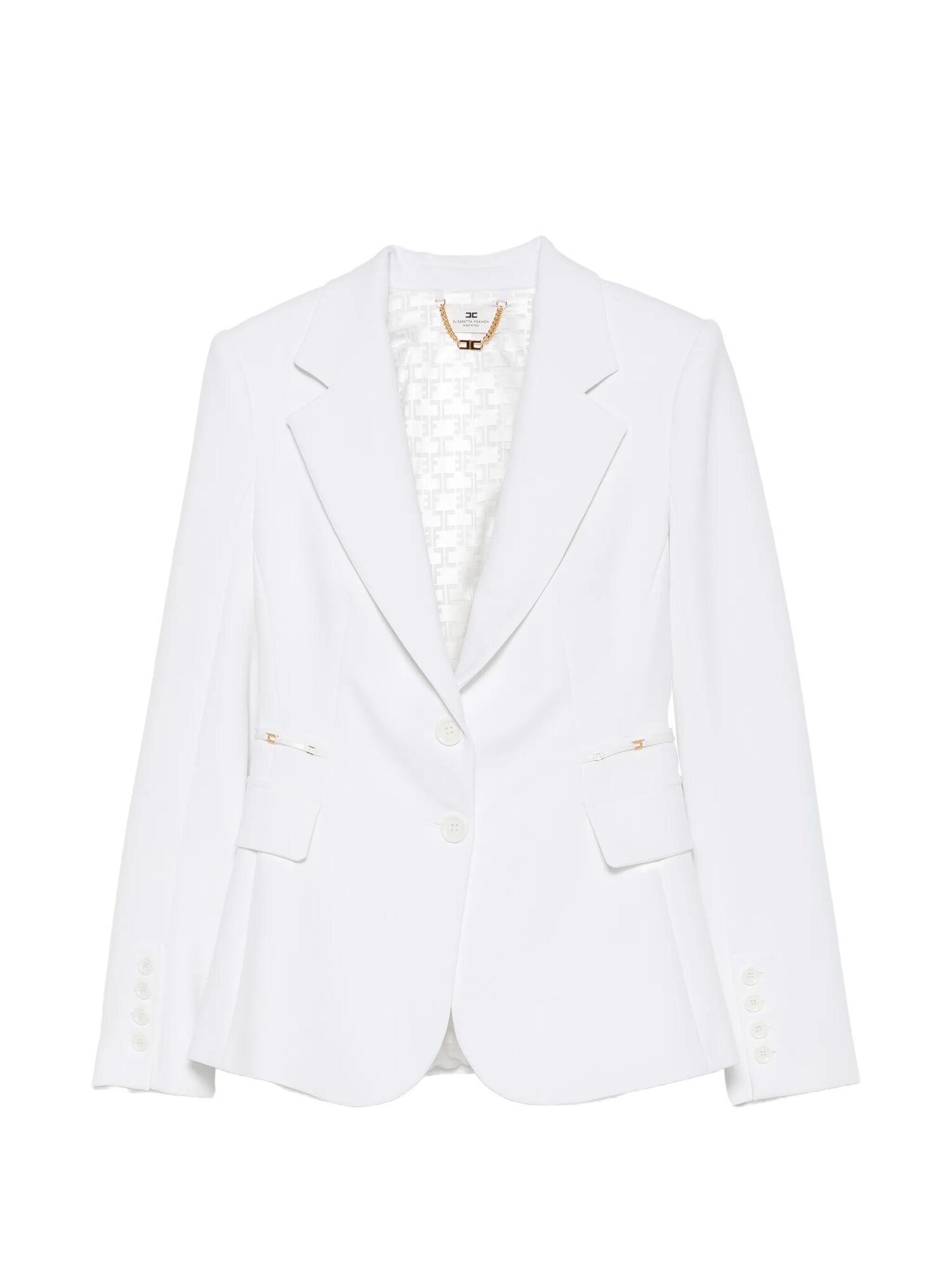 Пиджак Notched-lapels single-breasted blazer