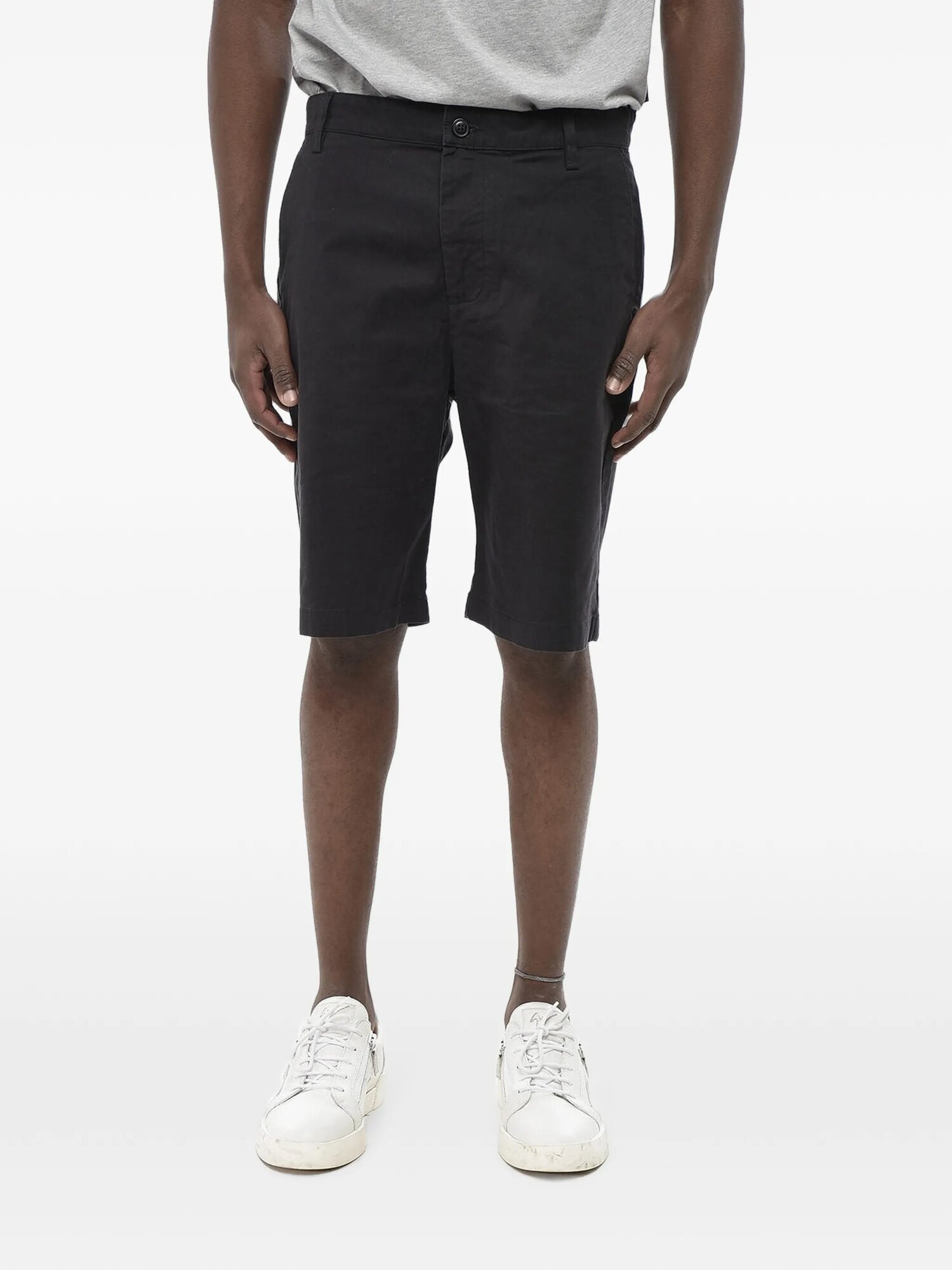 Шорты Embroidered-logo stretch-cotton shorts