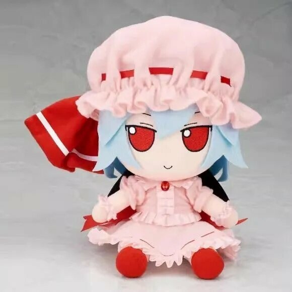 Touhou Project Anime Remilia Scarlet Fumo одеваться плюшевая кукла начинка игрушка подарок