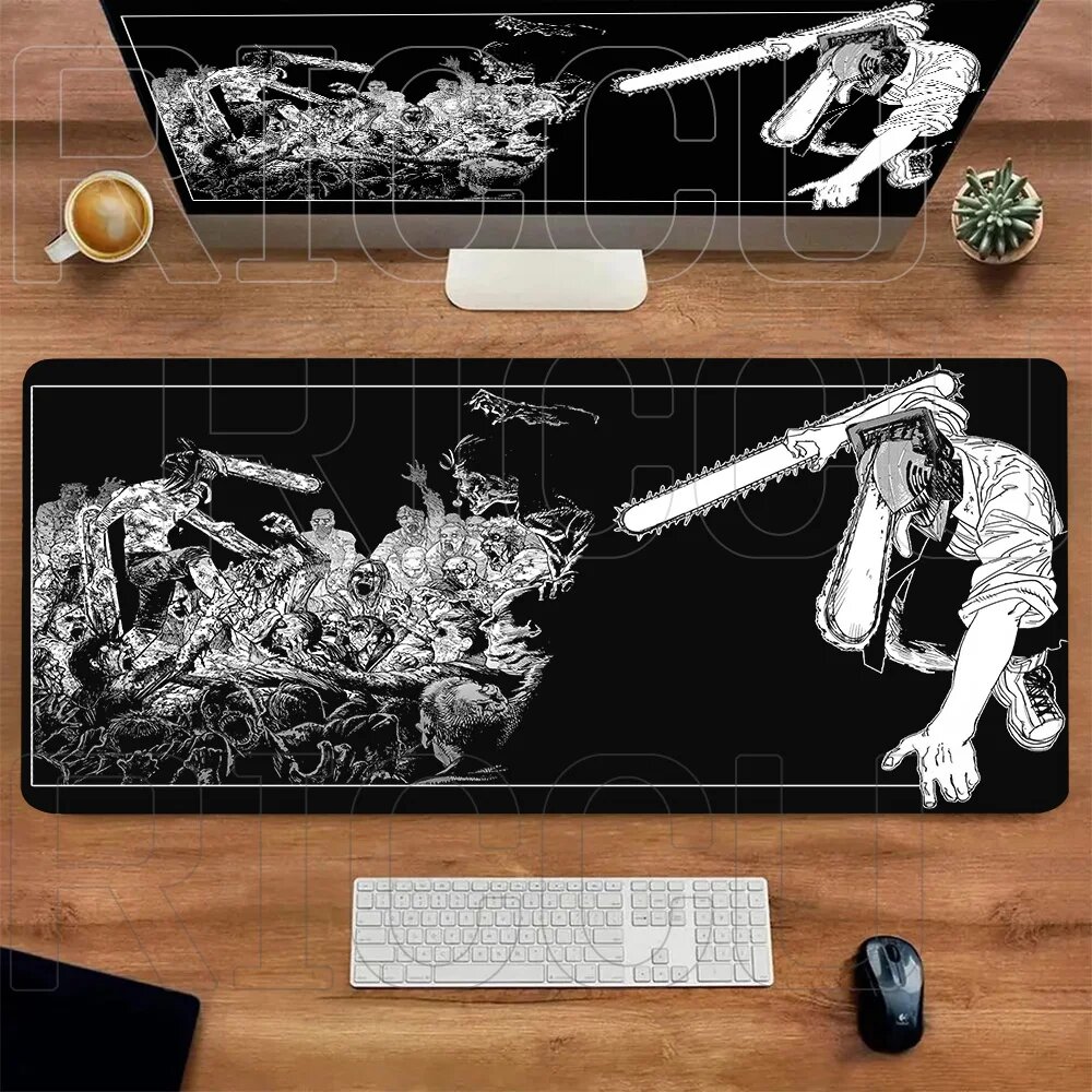 Коврик для мыши Chainsaw Man XXL 300x700mm, черный