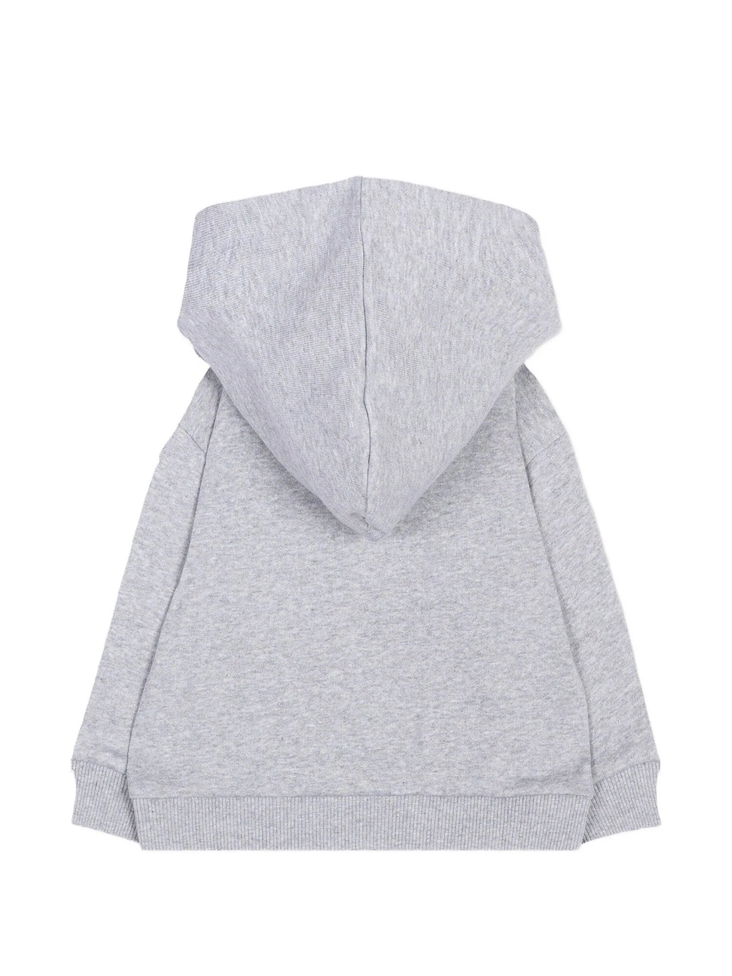 Худи MOSCHINO Teddy Bear logo hoodie, размер 2 года, серый/синий/голубой — фото 1
