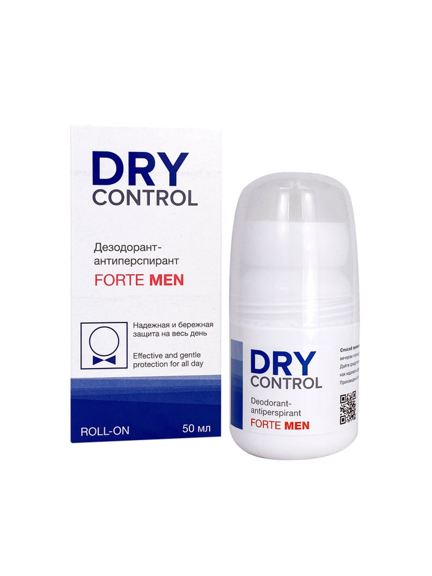 DRYCONTROL FORTE MEN ROLL-ON дезодорант-антиперспирант 50МЛ — Дезодорант - антиперспирант шариковый - 50 мл, флакон