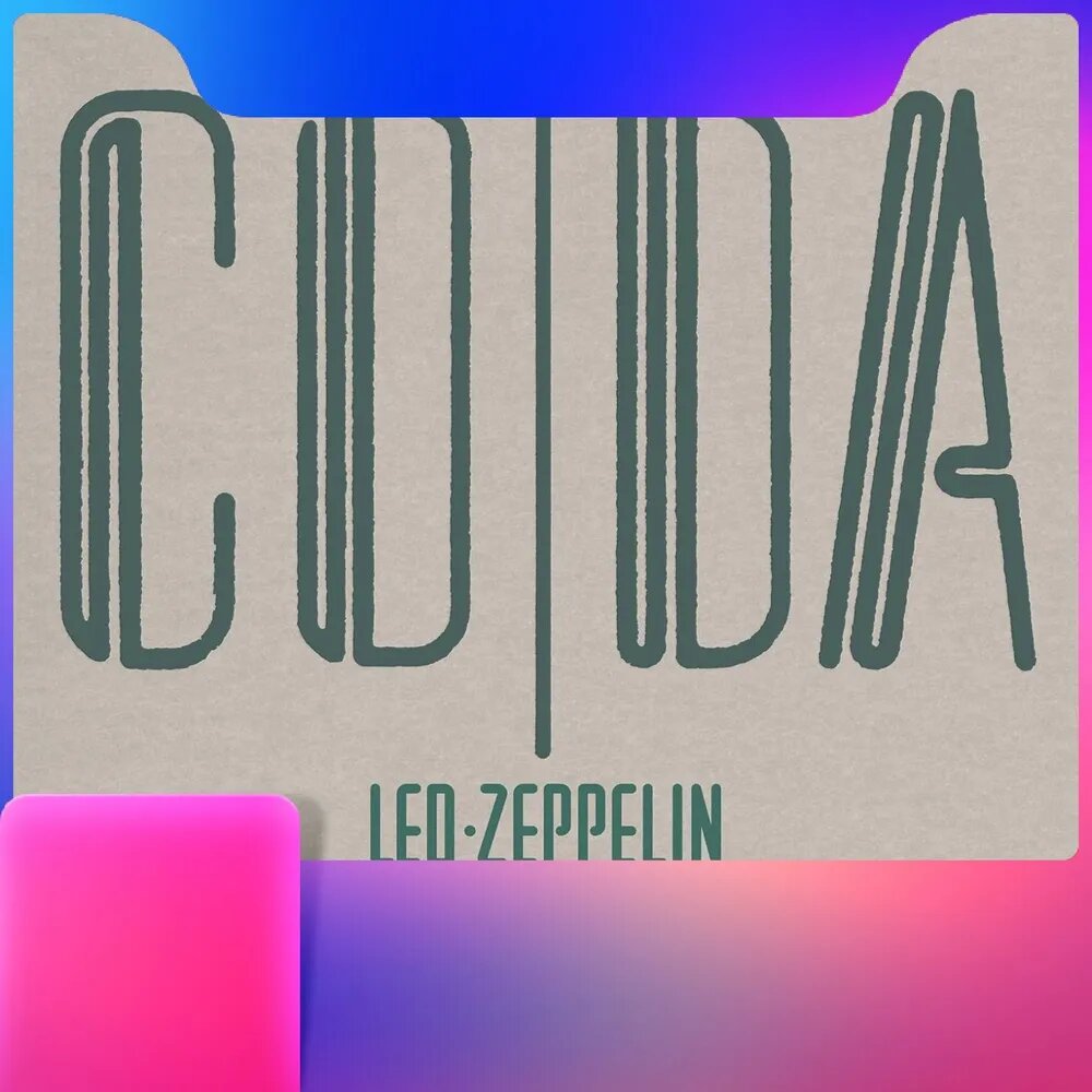 Эксклюзивный аудиоальбом Led Zeppelin "Coda" CD DigiPak Коллекционное Импортное издание 2015
