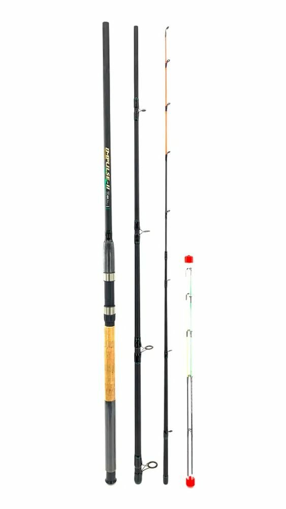 Удилище фидерное FEEDER IMPULSE 3.9 м 3+3 секции. тест 60-160 гр.(636) 1 шт. (KAIDA)
