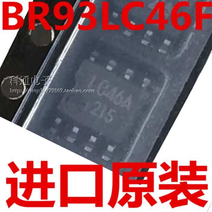 10pcs/ 93lc46a 93lc46a-i/sn 1024 sop8