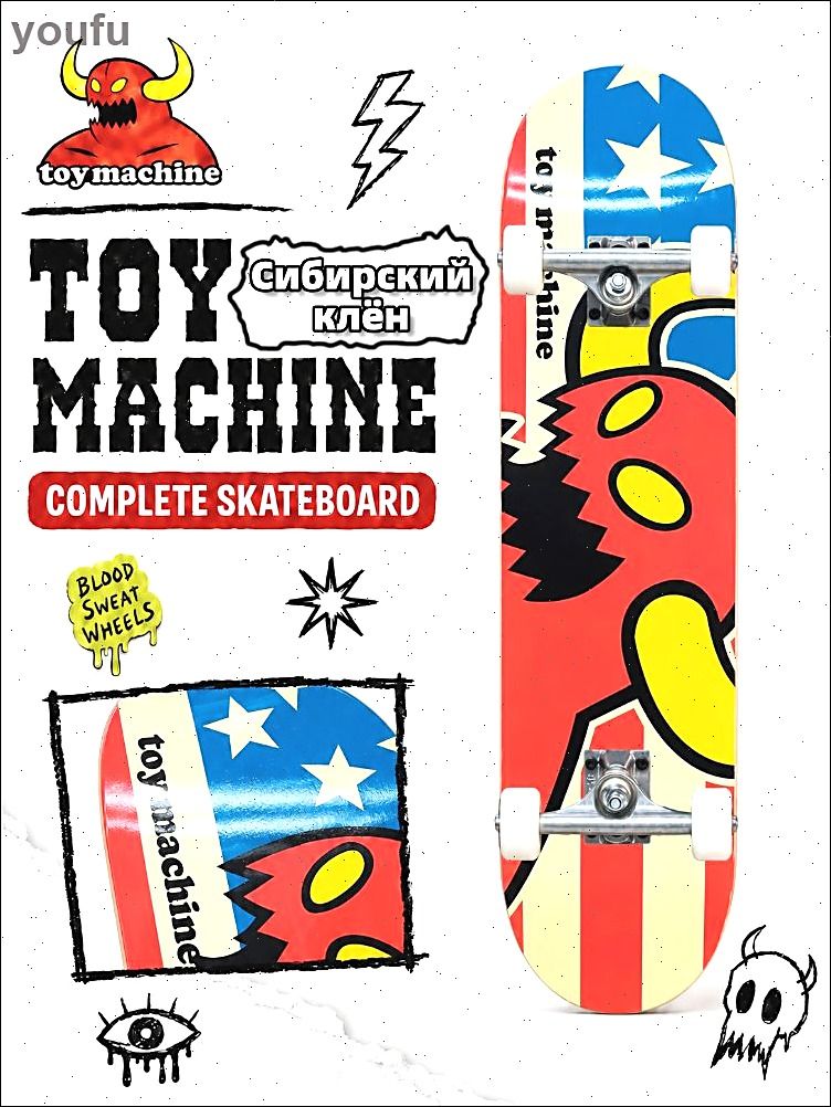 Toy Machine Скейтборд 80 х 20см