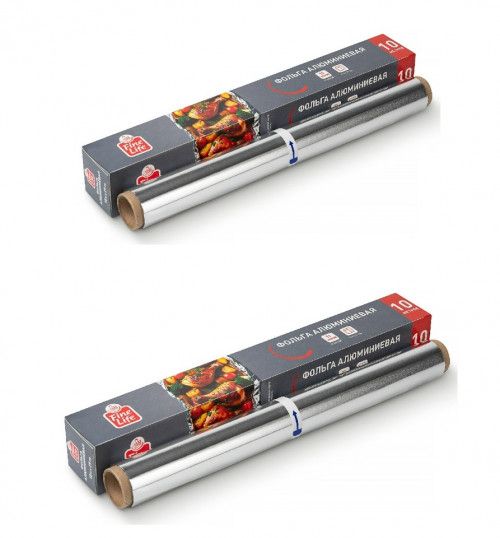 Fine Life Фольга 290 мм 11 мкм, 10 м, 2 упаковки