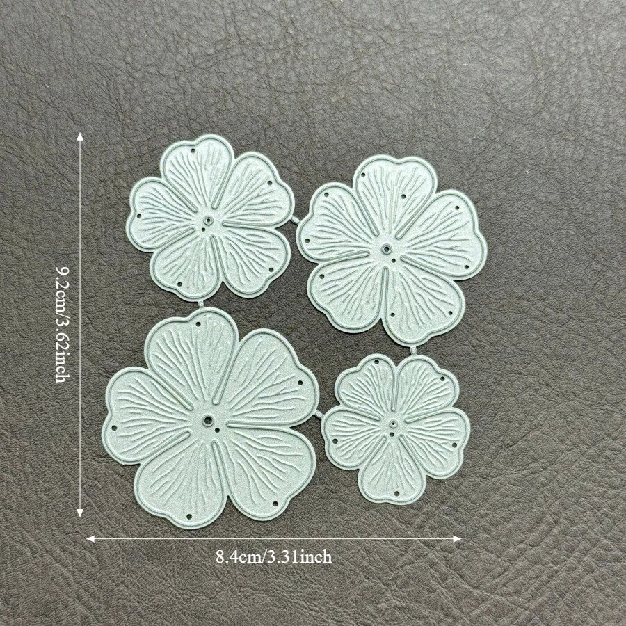 Металлические вырубные ножи Camellia для скрапбукинга WL3748