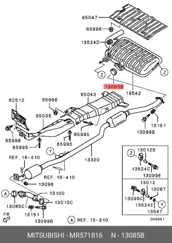 Кольцо Упл. mitsubishi Eclipse(Mmna/Mmna) (MITSUBISHI MR571816)